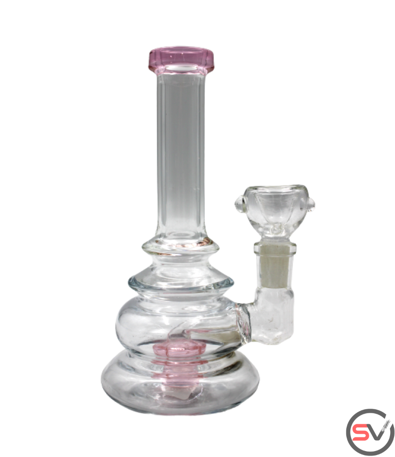 Color Wheel Water Pipe Pink 6 Inch Pink 6 Inch Color Wheel Bong ...