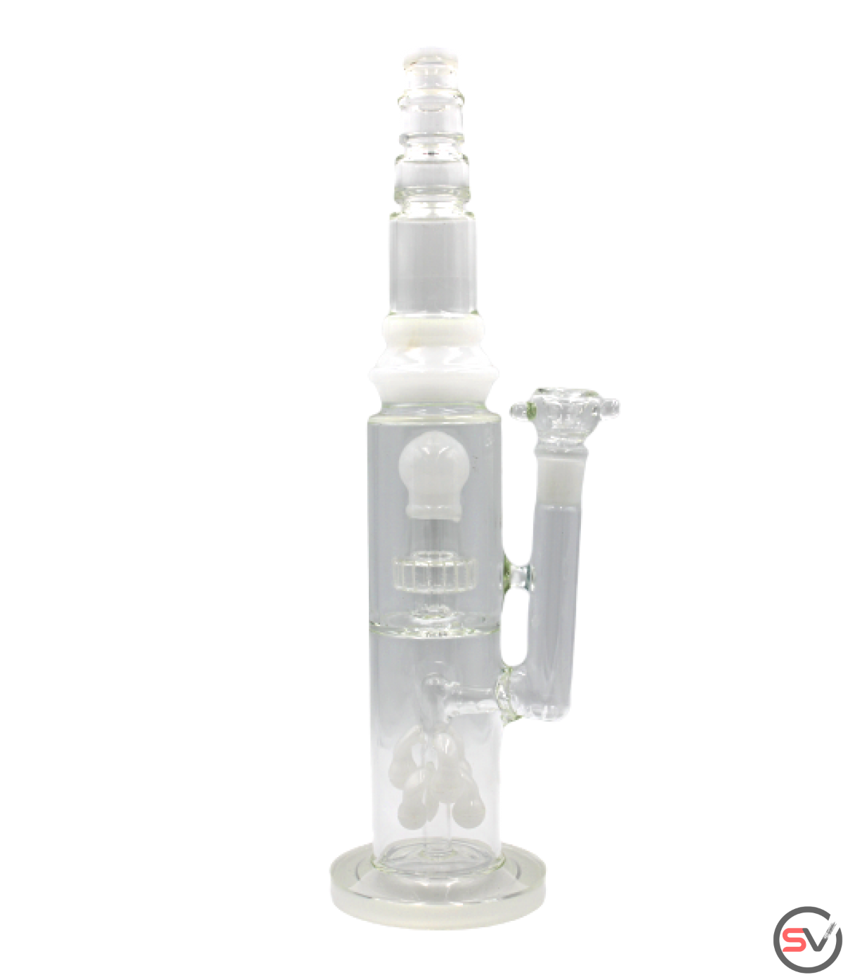 Ball Water Pipe White 16 Inch White 16 Inch Ball Bong Simple Design ...