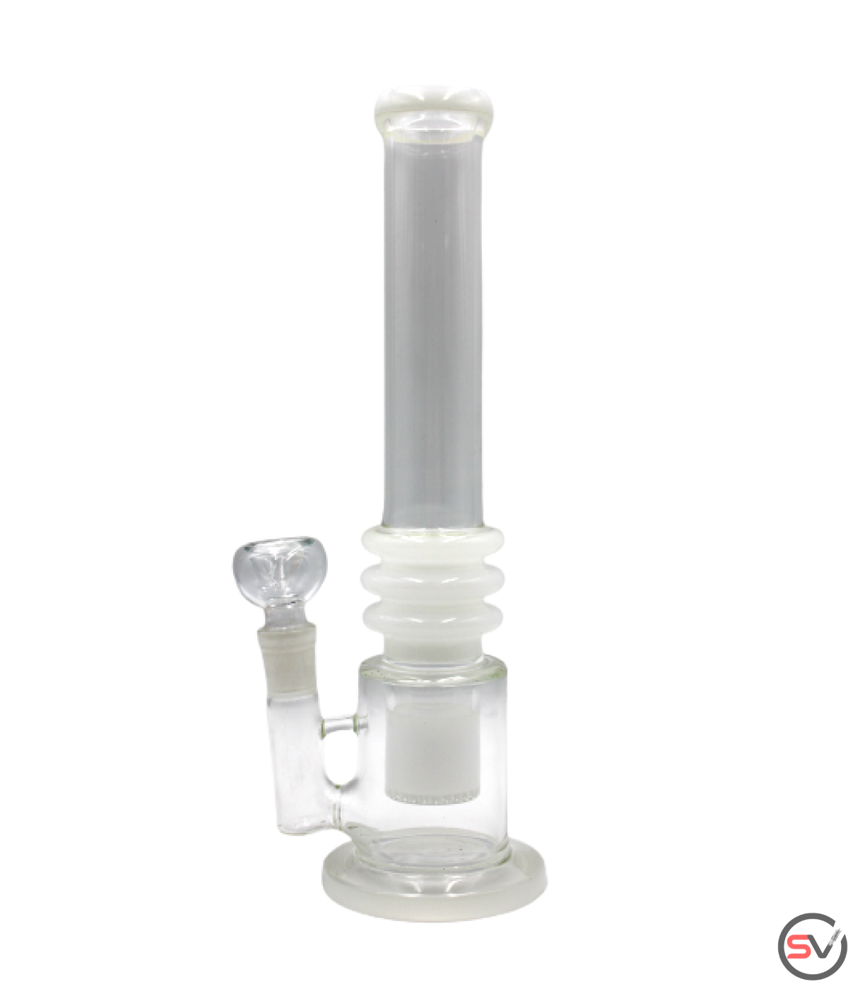 Triple Ring Water Pipe White 13 Inch White 13 Inch Triple Ring Bong ...