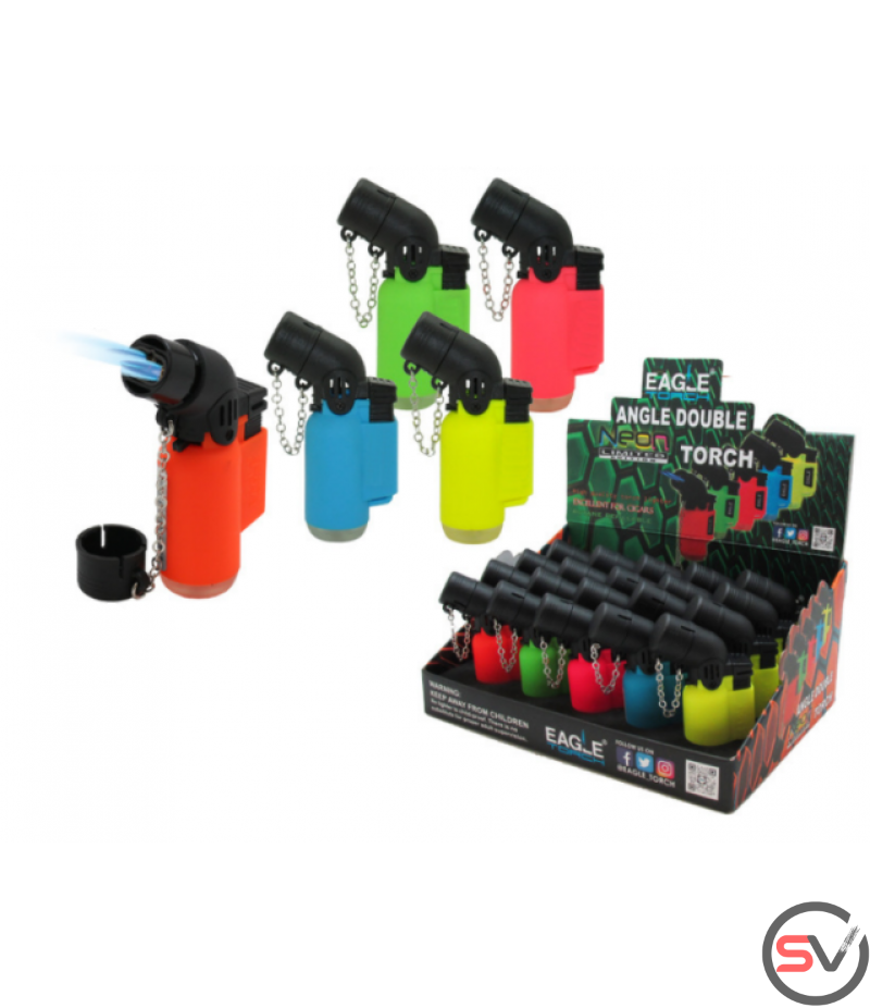 Eagle Torch Mini Angle Neon Double