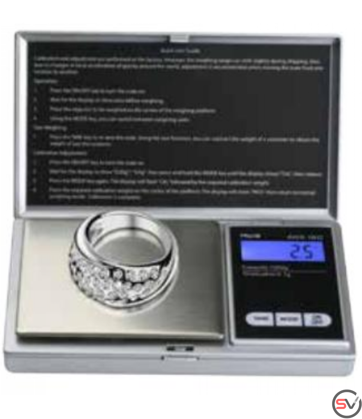 AWS 1KG Digital Scale 1kg Weighing Device High Precision Scale
